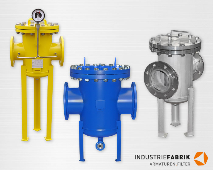 Siebkorbfilter (Schmutzfänger) Typ SKF, Hersteller - Industriefabrik